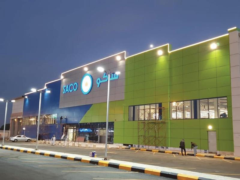 saco Showrooms & warehouses – GULF ARCHITECTS CONSTRUCTION